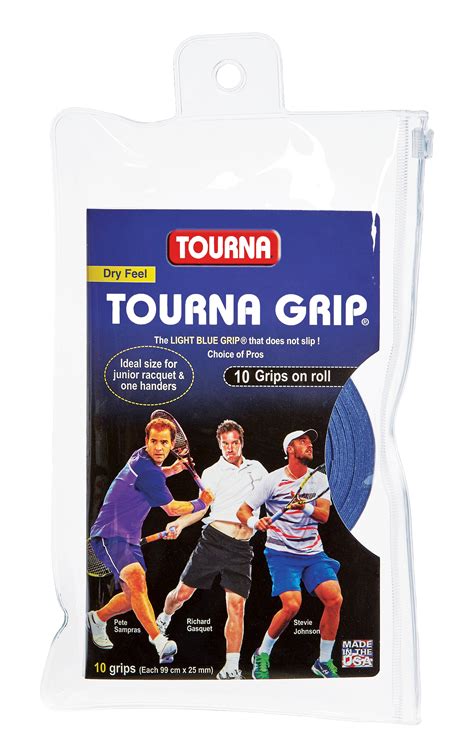 Tourna Grip Original Overgrip 10-Pack (Blue)