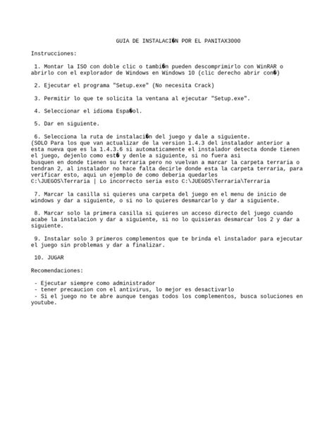 Guia De Instalacion Pdf