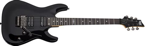 Schecter C 1 Fr Sgr Blk Gloss Black Hari Hari Musik