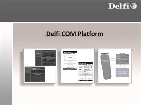Presentation Of Delfi Com Platformpdf