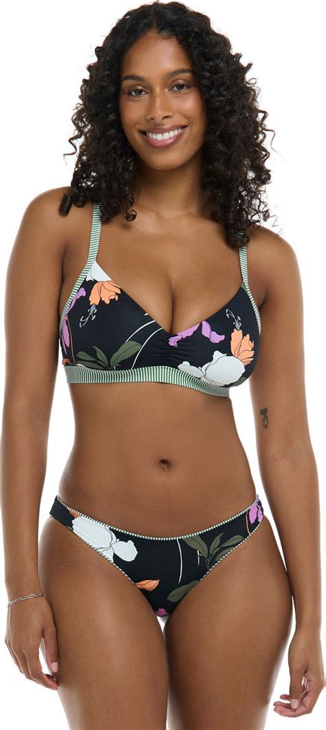 Body Glove Dreamy Drew Reversible Fixed Triangle Bikini Top Womens