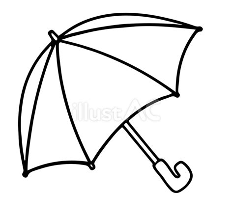 Free Vectors Umbrella Black And White