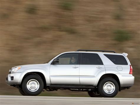 Технические характеристики toyota 4 runner / тойота 4 раннер