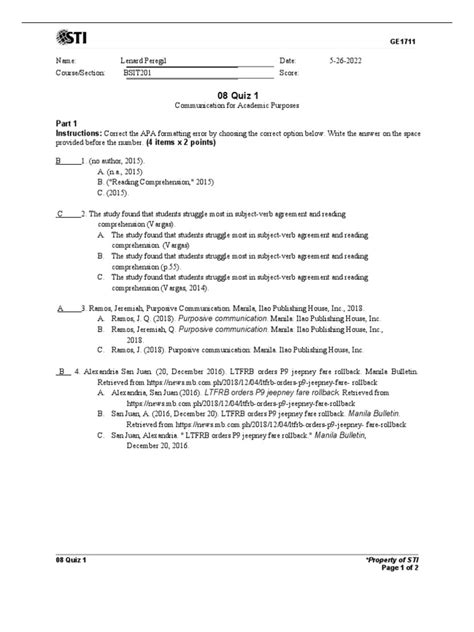 Quiz Pc Pdf