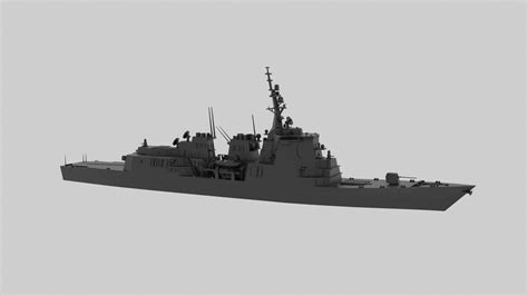 Js Ashigara Model For Small Scale Printing 3d Model 3d Printable