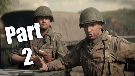 Call Of Duty World War Ii Walkthrough Gameplay Part 2 Full Game