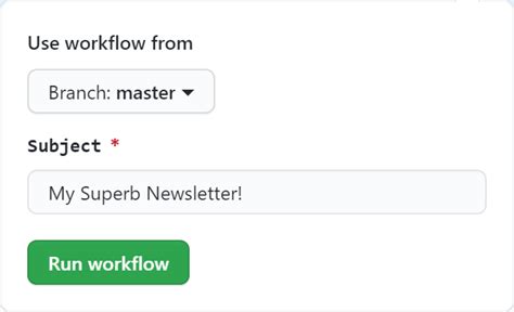 github knawm newsletter action 📩 a github action for sending email