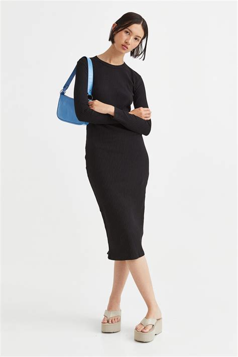 Ribbed Bodycon Dress