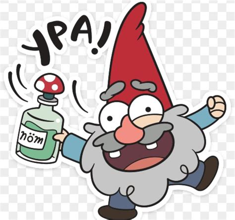 Рисунок гнома из гравити фолз 75 фото