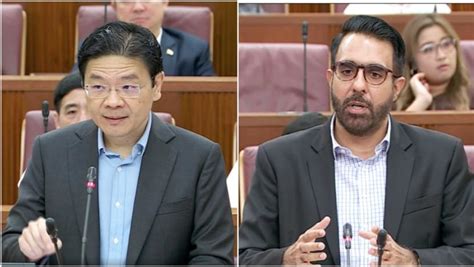 Budget 2023 Debate Lawrence Wong Pritam Singh Spar Over Wps 2019