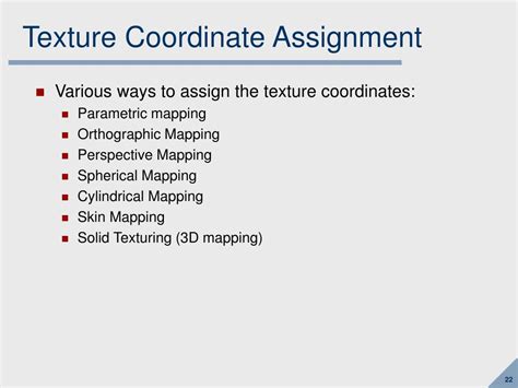 PPT Texture Mapping PowerPoint Presentation Free Download ID
