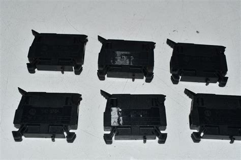 Lot Of 6 New Allen Bradley 1492 Wfb4 Terminal Block Fuse Block 15a