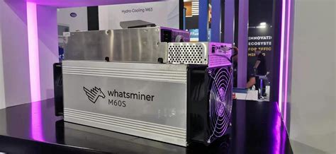 Crypto Comparaison Entre Les Mineurs De Bitcoins Whatsminer M60 Et