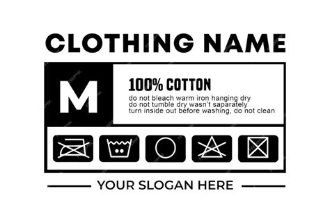Premium Vector Shirt Or Clothing Tag Design Template