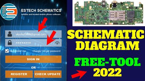 Estech Schematic Diagram Tool Free 2022 YouTube