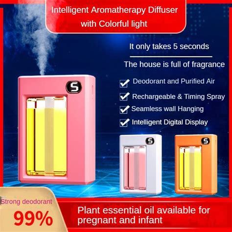 Intelligent Timing Spray Essential Oil Diffuser Digital Display