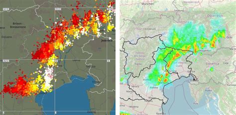 Maltempo Al Nord Est Forti Temporali E Grandinate In Atto Tra Veneto E Friuli Venezia Giulia Live