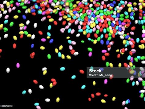 색 공입니다 밝은 색 배경 3d 렌더링 0명에 대한 스톡 사진 및 기타 이미지 0명 검볼 구 Istock