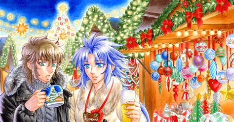 聖闘士星矢 クリスマスマーケットの夜 そしてトシ子は今こうがのイラスト Pixiv