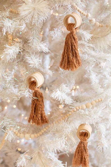 Make Tassel Christmas Ornaments Lovely Indeed