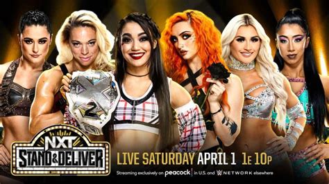 Wwe Nxt Stand And Deliver 2023 Match Card Date Time In India Telecast