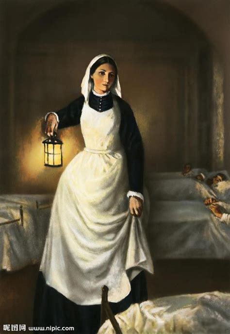 提灯女神”一一南丁格尔，世界上第一位女护士