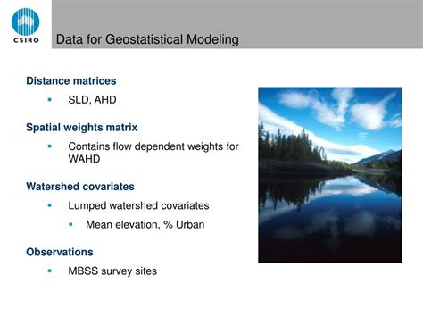 Ppt Regional Gis Based Geostatistical Models For Stream Networks Powerpoint Presentation Id
