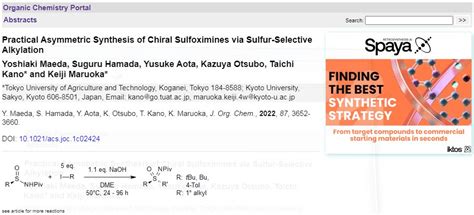 Organic Chemistry Portal On Linkedin Evaxx5aa A