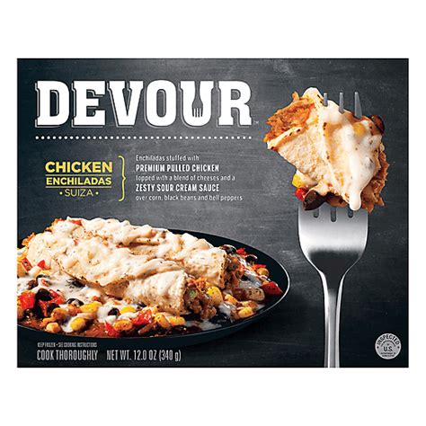 Devour Enchiladas Suiza Chicken 12 Oz Mexican Chief Markets