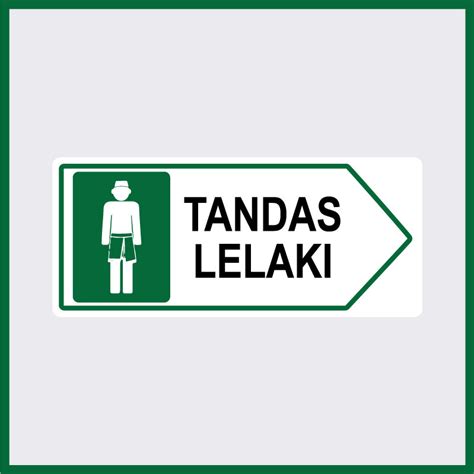 Tanda Akrilik Tanda Surau Surau Lelaki Surau Perempuan Tandas Lelaki Perempuan Tandas
