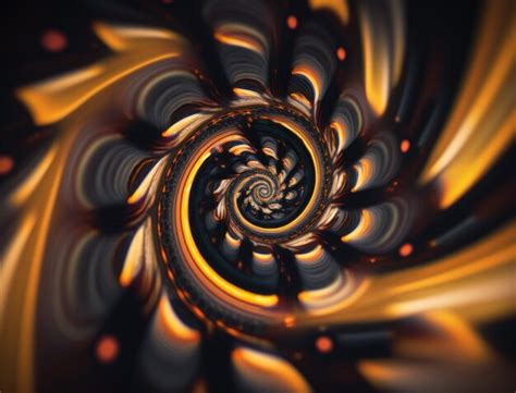 Premium Ai Image Colorful Swirling Radial Vortex Background Created With Generative Ai Technology