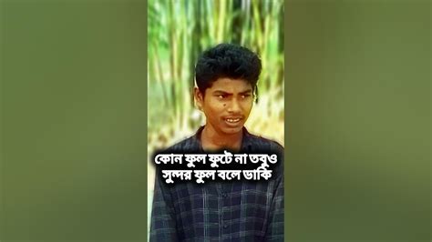 কোন ফুল ফোটে না তবুও সুন্দর ফুল বলে ডাকি Bangla New Video 2024 Rk Diya
