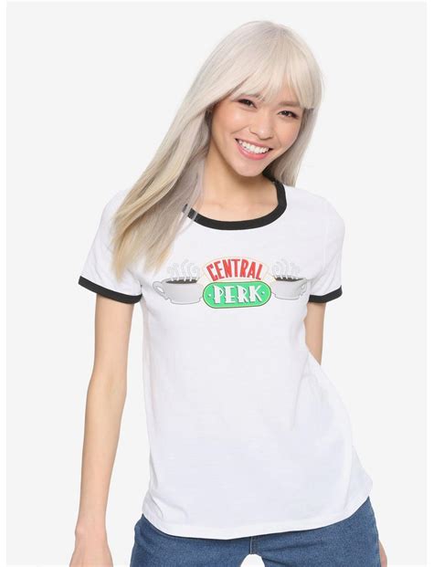 Friends Central Perk Girls Ringer T Shirt Hot Topic