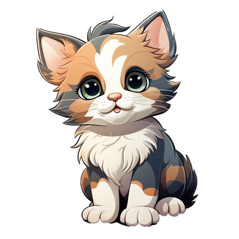 Pegatina Linda Gato Png 27183113 Png