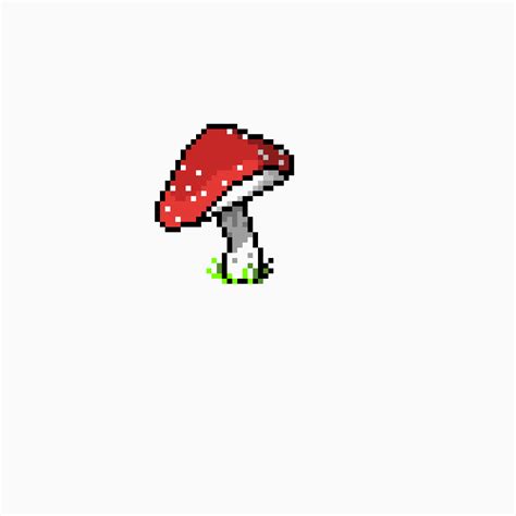 Pixilart Mushroom By Priceless404