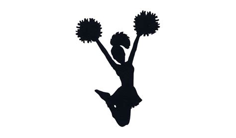 Male Cheerleader Clipart
