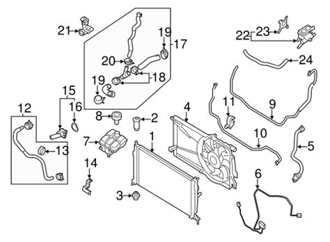 Radiator And Components For 2010 Mazda 3