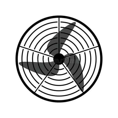 Fan Icon Stock Vector Illustration Of Rotation Equipment 266218197