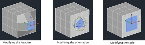 modifying the mesh faces practical autodesk autocad 2021 and autocad