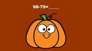 Fall Fun With Two Digit Addition And Subtraction A PowerPoint Game