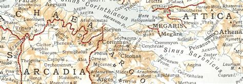 Greece Greece Ancient Inset Map Of Macedonia 1910 Old Antique Chart