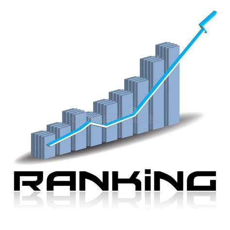Ranking Concept Stock Vector Image Of Ranking Growth 36580742