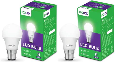 Buy EcoLink Watt Base B LED Bulb Cool White Pack Of Online At Low Prices In India