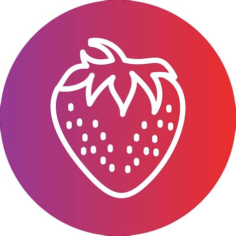 Premium Vector Vector Design Strawberry Icon Style