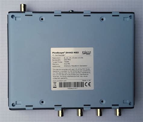picoscope 5444d mso usb oscilloscope review element14 community