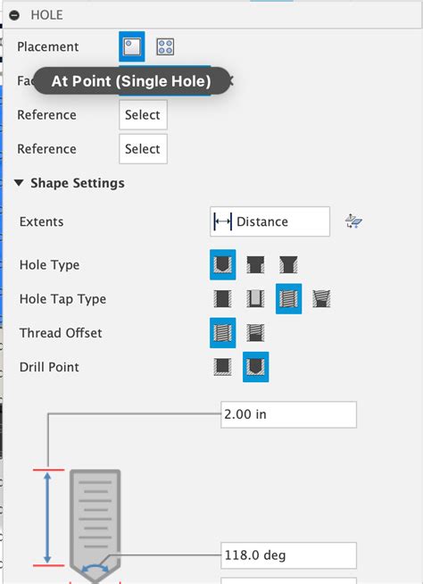 Solved Can Not Create Threaded Holes Autodesk Community