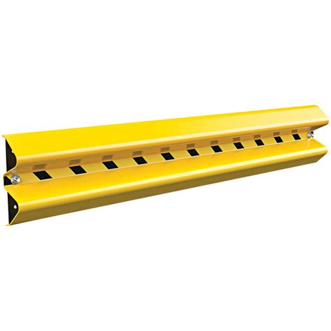 Vestil 72 Yellow Steel Wall Mount Guard Rail Gr H2r Wm 6 Yl