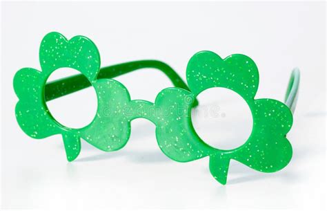 Shamrock Glasses Stock Image Image Of Isolated Object 37217765