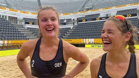 Cinja Tillmann Und Svenja Müller Zum Viertelfinal Sieg Youtube