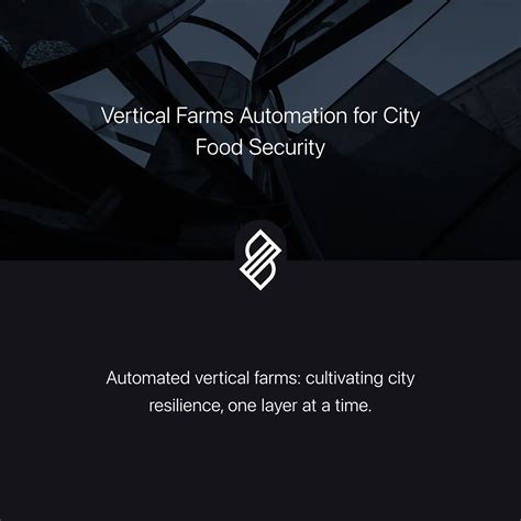Vertical Farms Automation For City Food Security → Scenario